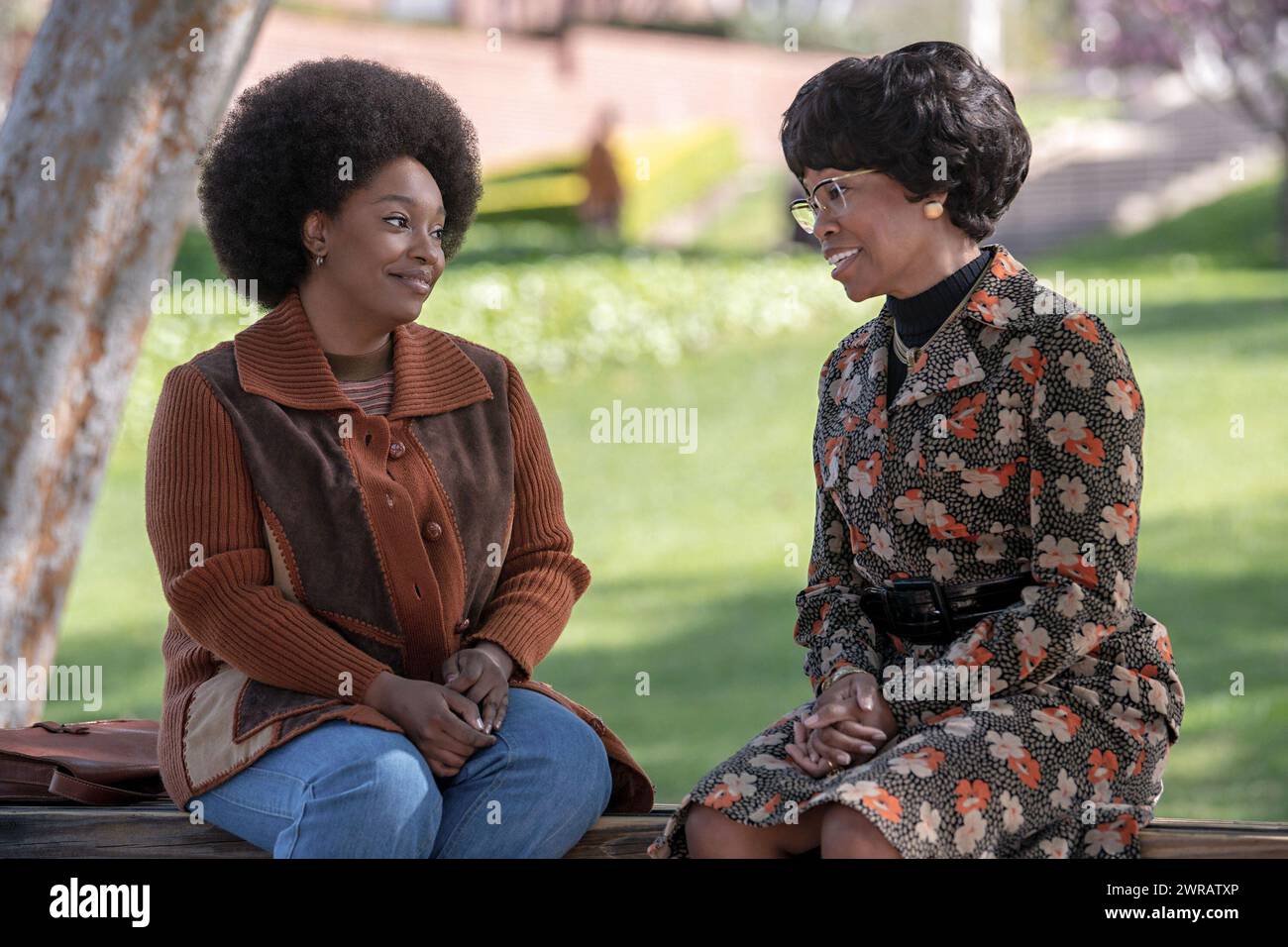 SHIRLEY, from left: Christina Jackson, Regina King as Shirley Chisholm ...