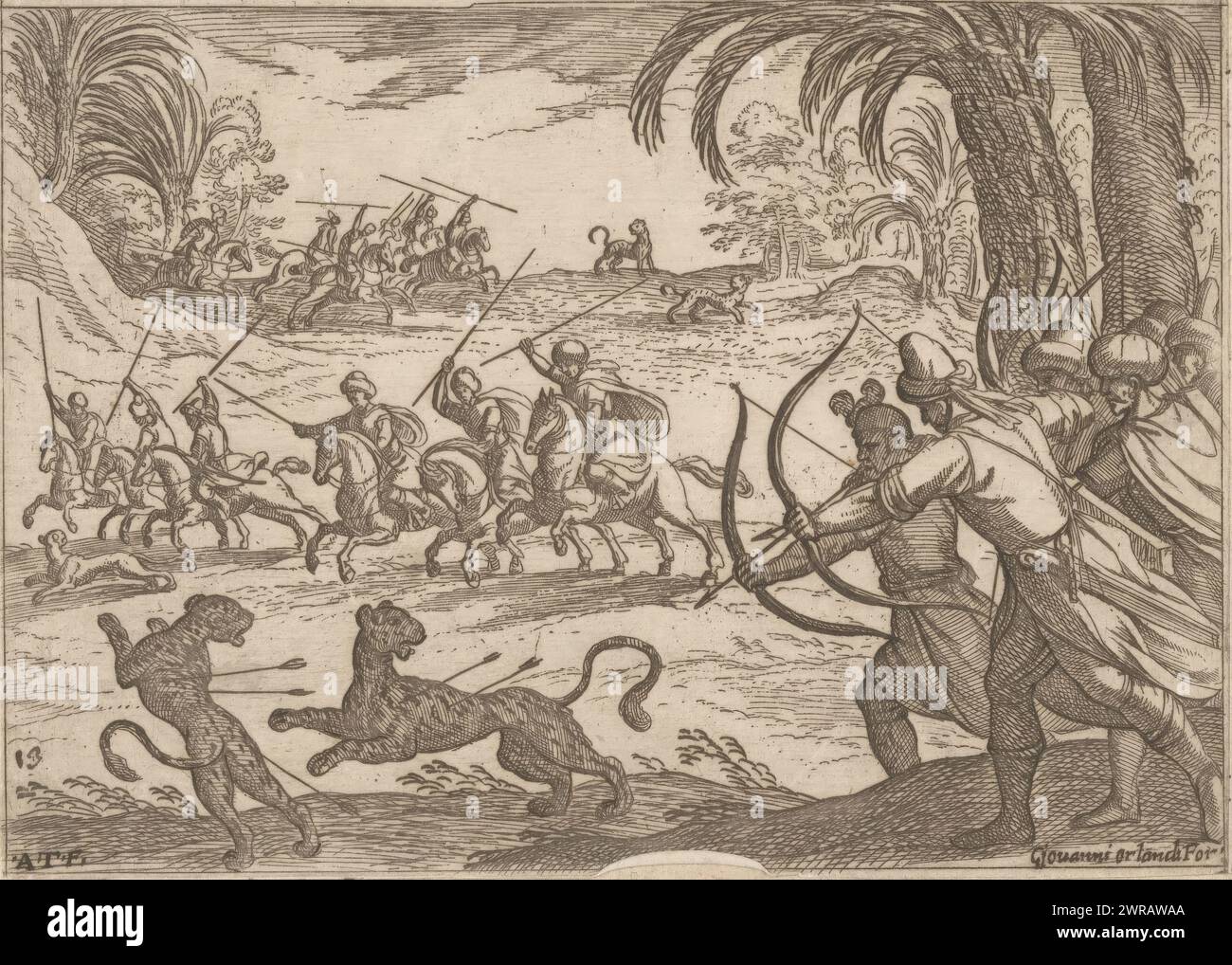 Horseback hunting leopards hi-res stock photography and images - Alamy