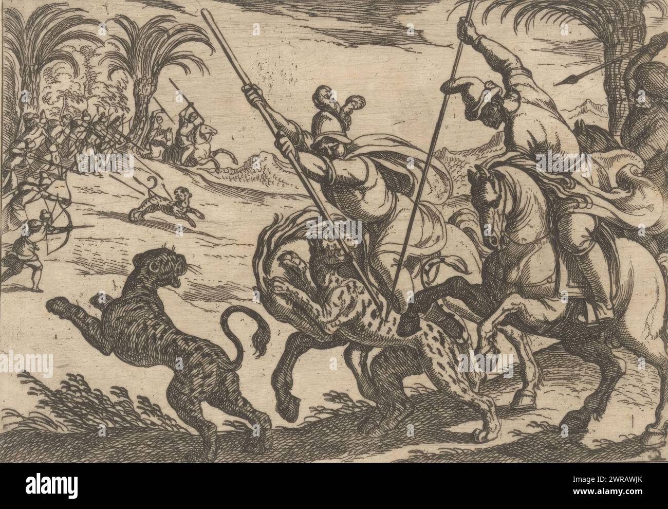 Horseback hunting leopards hi-res stock photography and images - Alamy