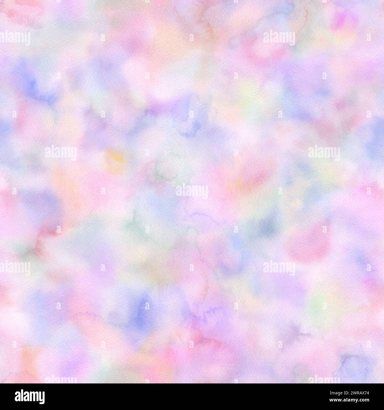 Abstract watercolor background. Hand drawn multicolor rainbow stains ...