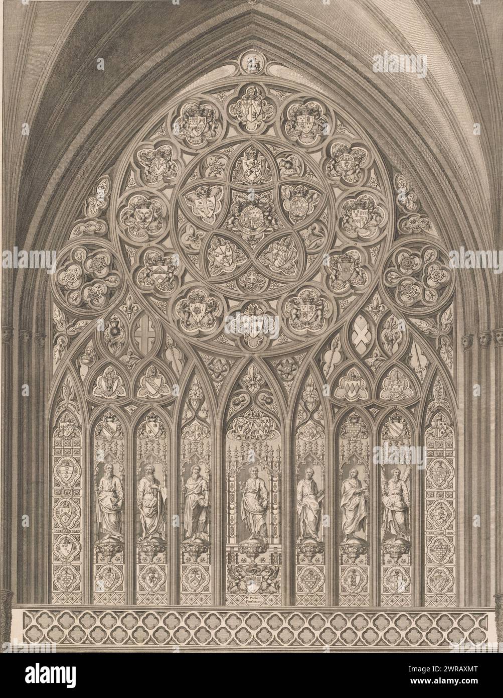 West window of Exeter Cathedral, (...) Great West Window in their ...
