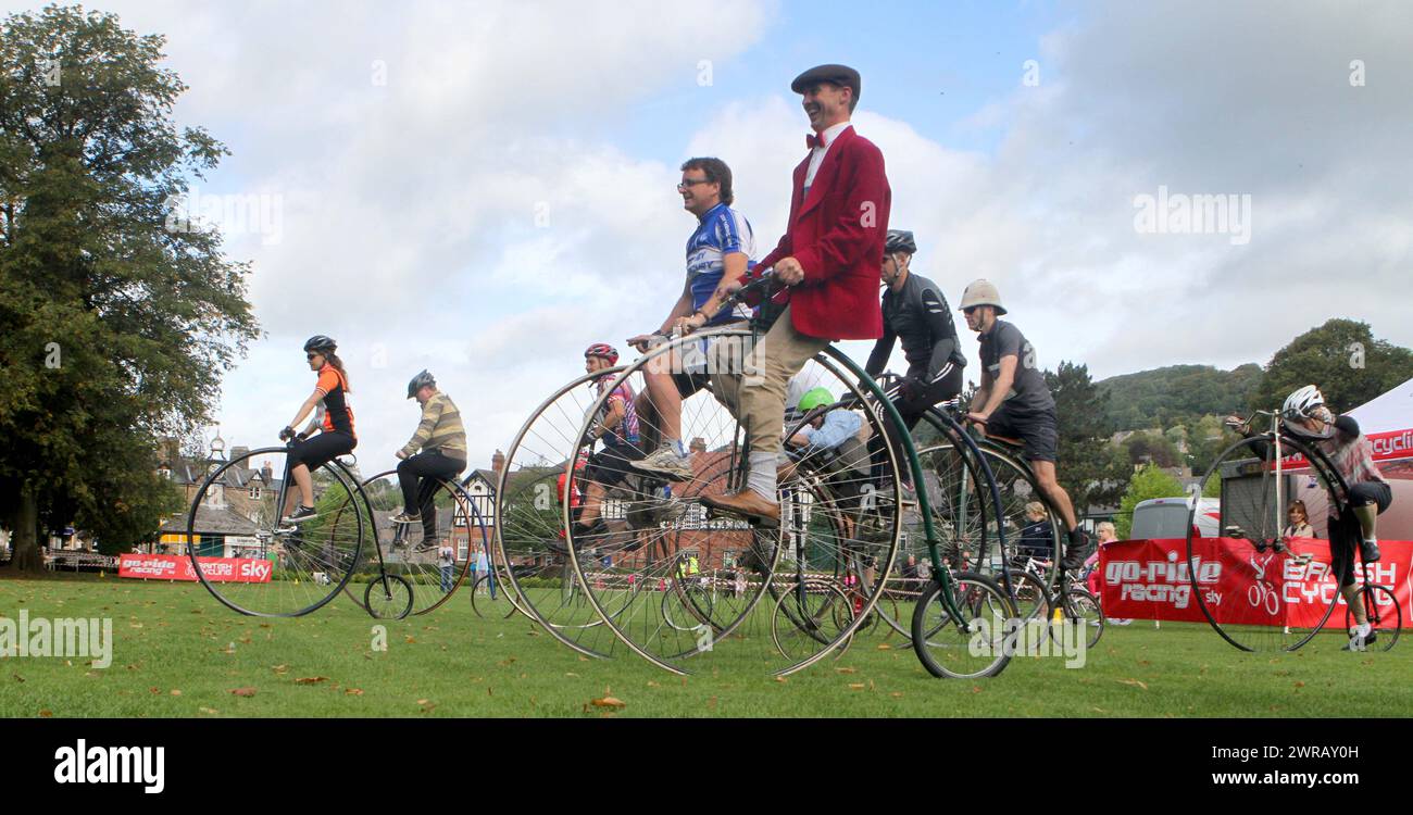 11/09/11...Penny Farthing racers compete in an hour long race at Hall ...