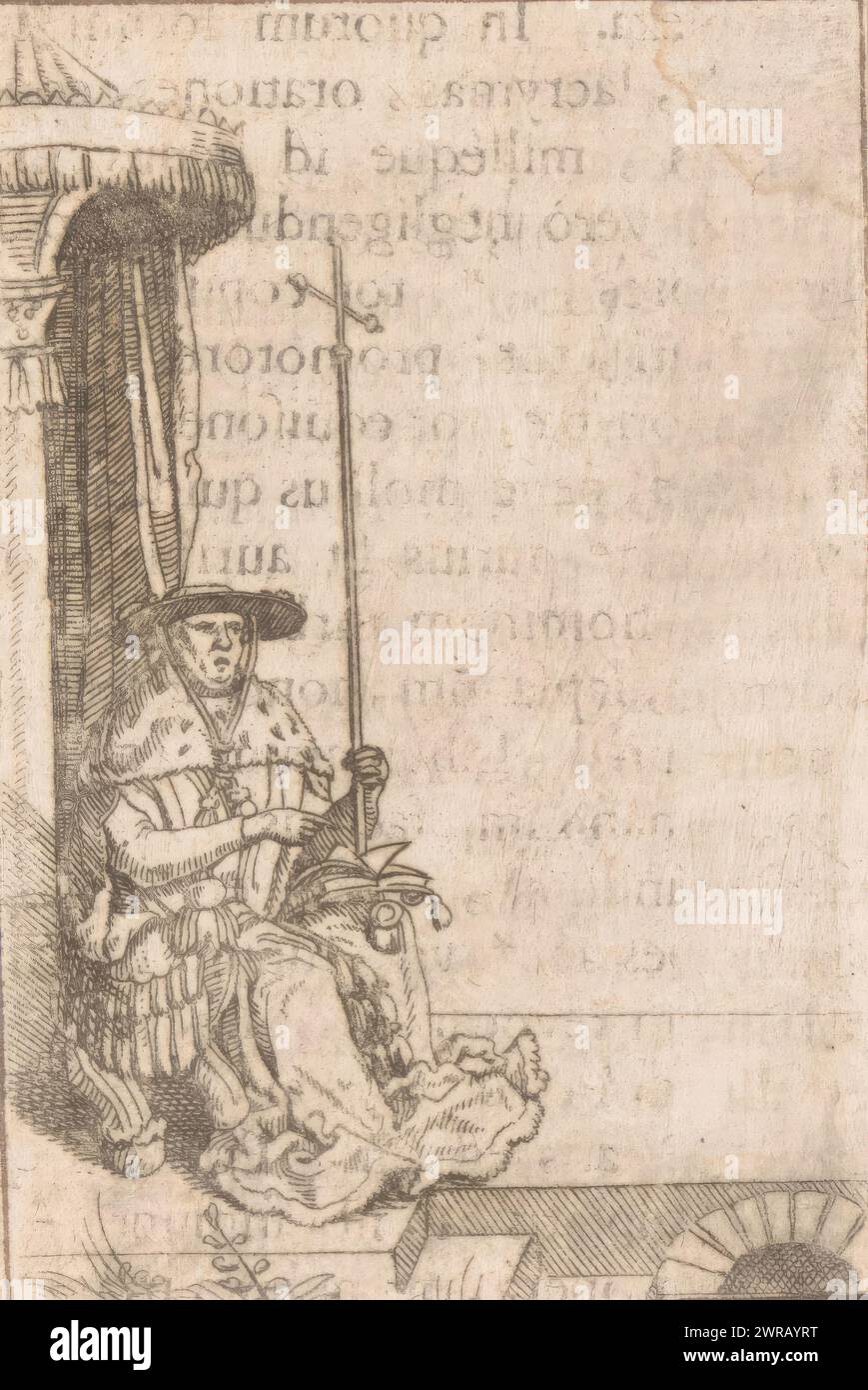 Cardinal, Illustrations from the Praise of Folly (series title), print ...