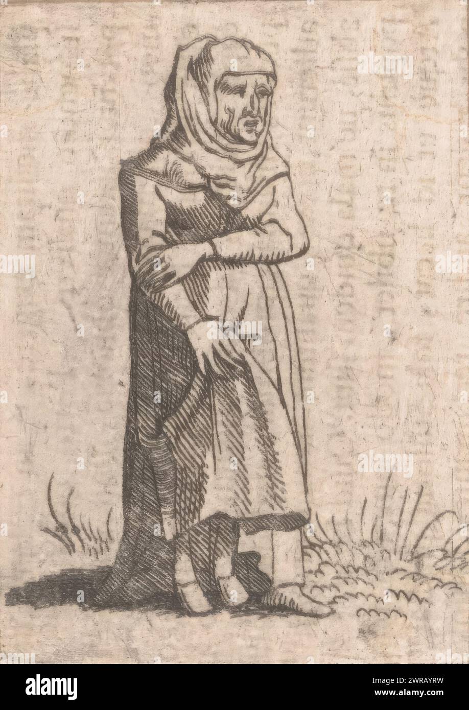 Greedy old woman, Illustrations from the Praise of Folly (series title ...