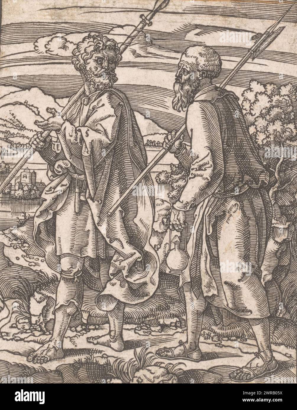 Apostles Thomas and Mathias, Twelve apostles in pairs (series title ...