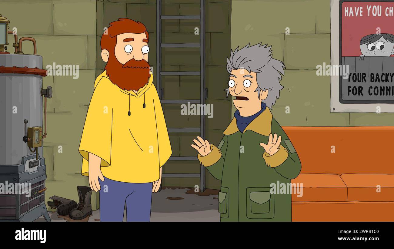 THE GREAT NORTH, from left: from left: Beef Tobin (voice: Nick Offerman ...