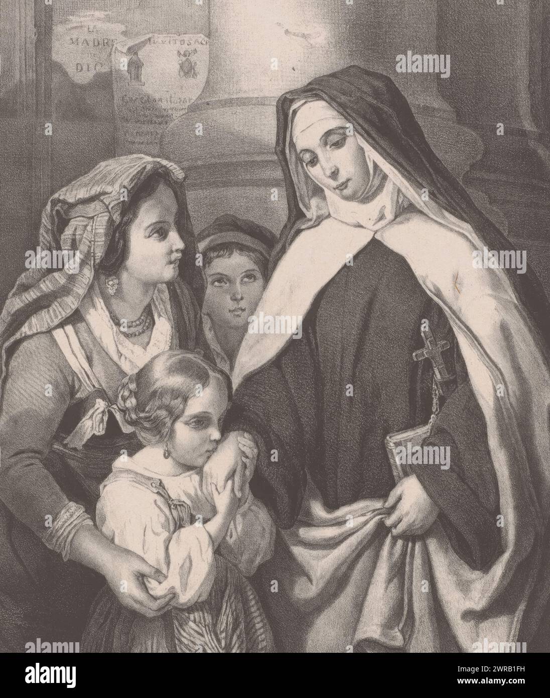 Nun children hi-res stock photography and images - Alamy