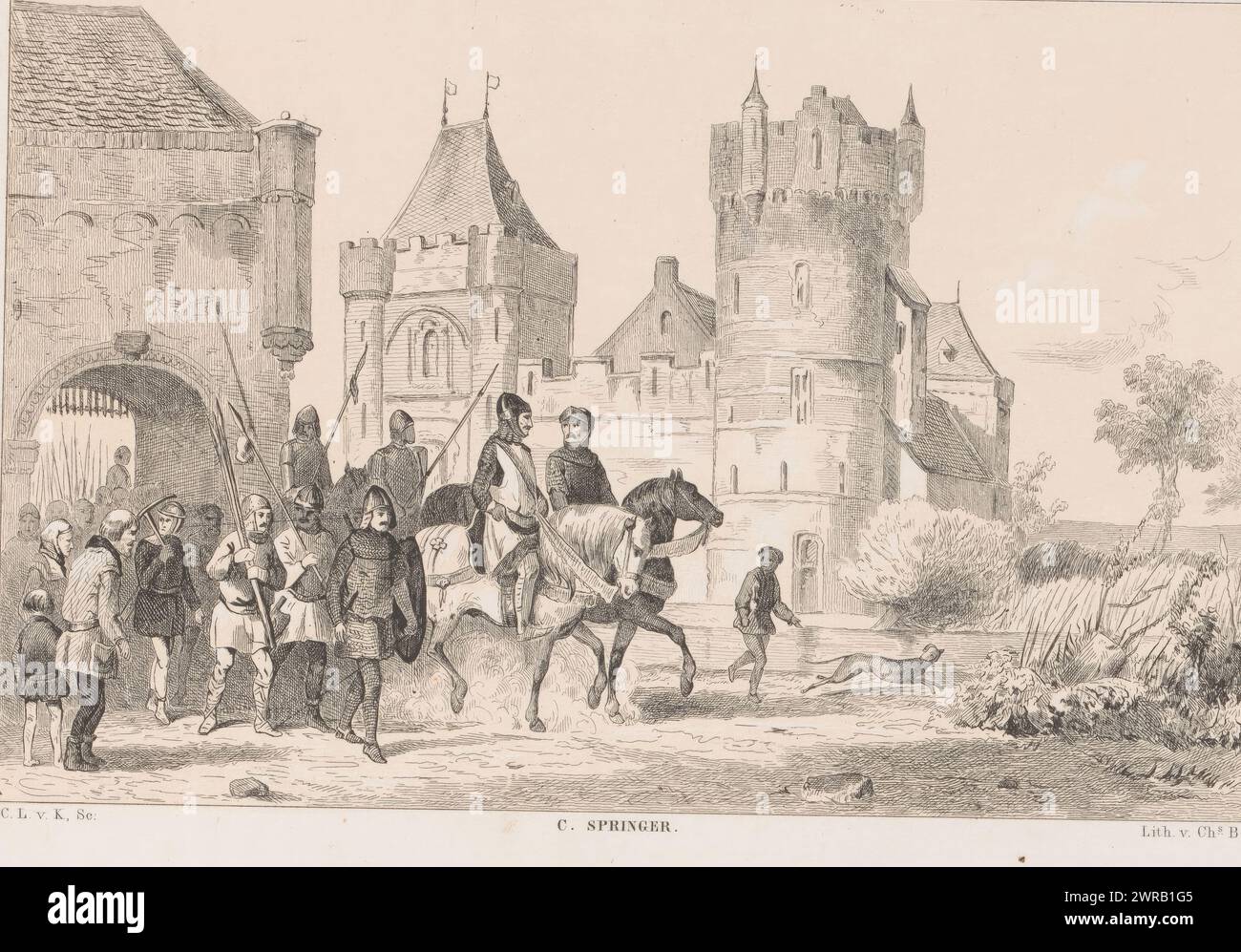 Medieval knights castle hi-res stock photography and images - Alamy