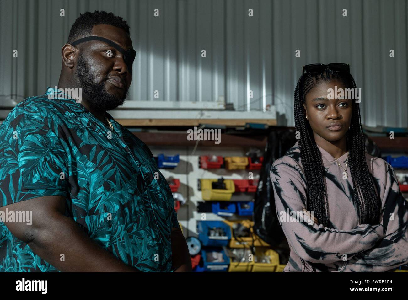 HIGHTOWN, from left: from left: Atkins Estimond, Imani Lewis, Big Fish ...