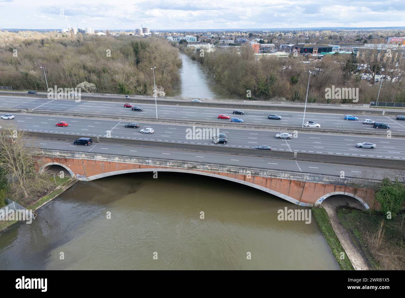 The Runnymede Bridge was built in the 1960s and 1980s and expanded in ...