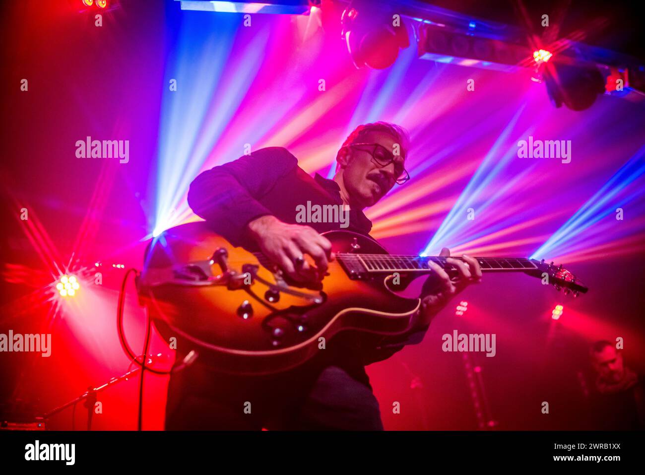 MONK ROMA, ROME, Italy, March 10, 2024, MARCO MARZO PLAY THE GUITAR ...