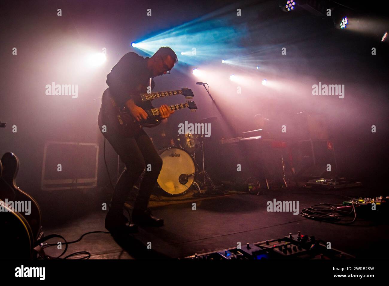 MONK ROMA, ROME, Italy, March 10, 2024, MARCO MARZO PLAY THE GUITAR ...