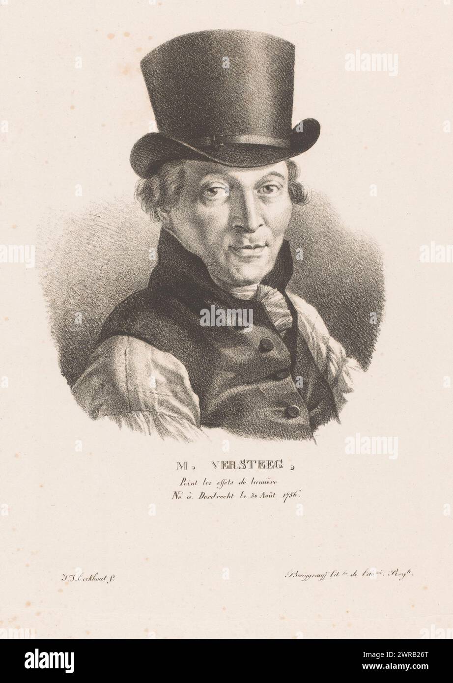 Portrait of Michiel Versteegh, M. Versteeg (title on object), Portraits ...