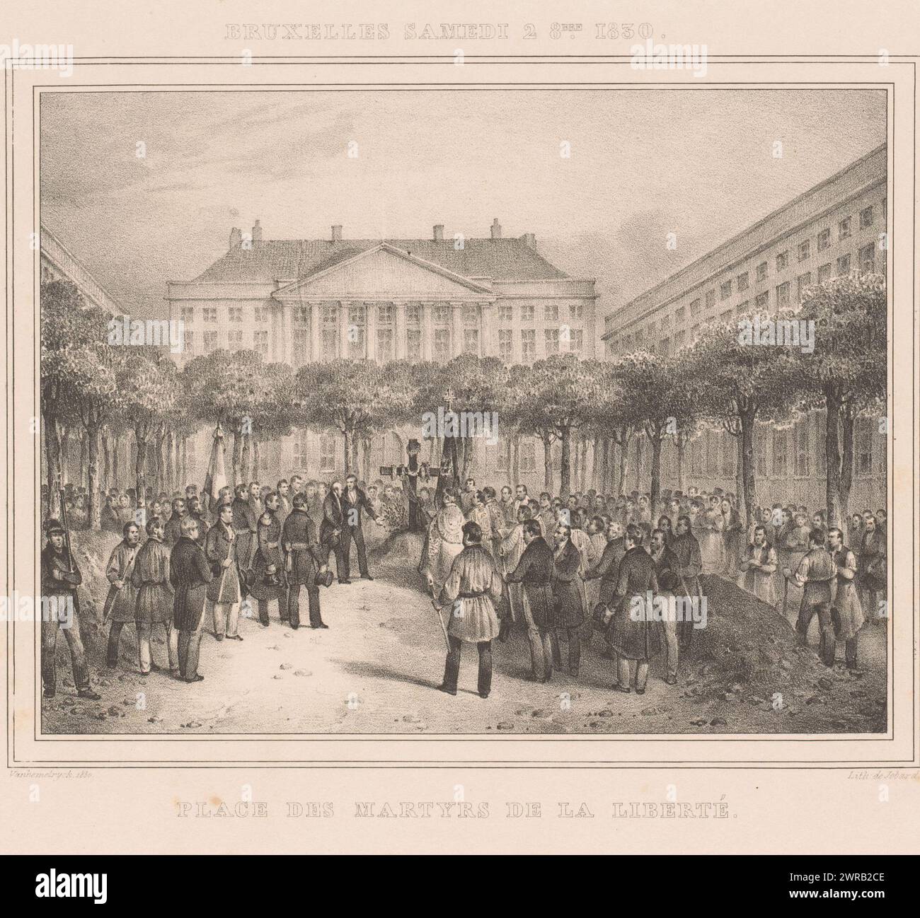 Place des martyrs de la liberte hi-res stock photography and images - Alamy
