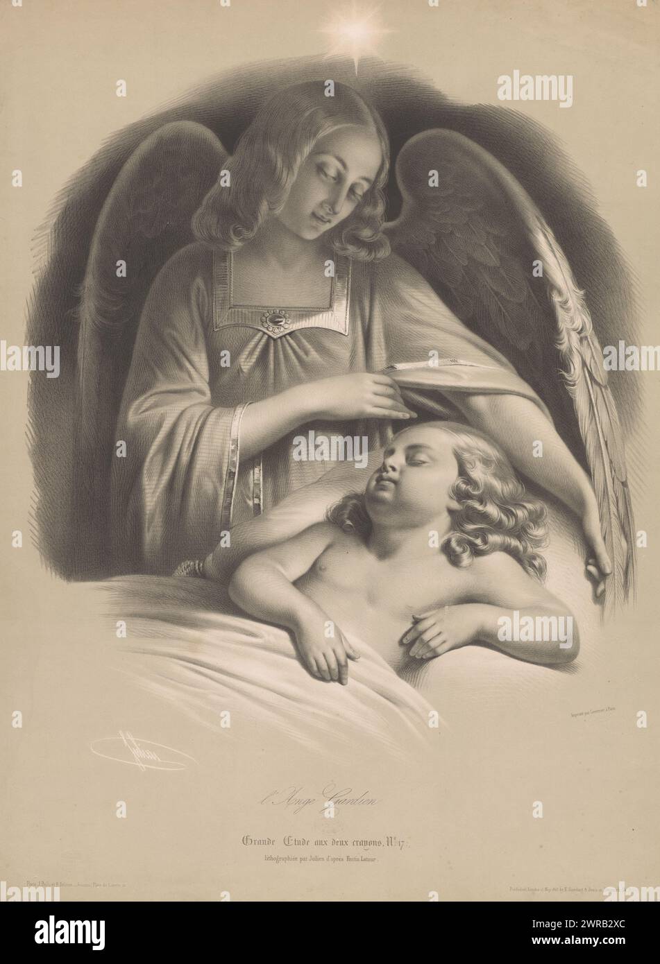 Angel sleeping child hi-res stock photography and images - Alamy