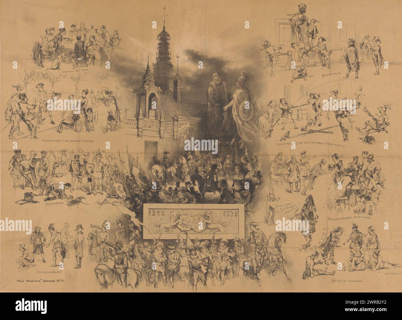 Minerva willem van oranje points hi-res stock photography and images ...