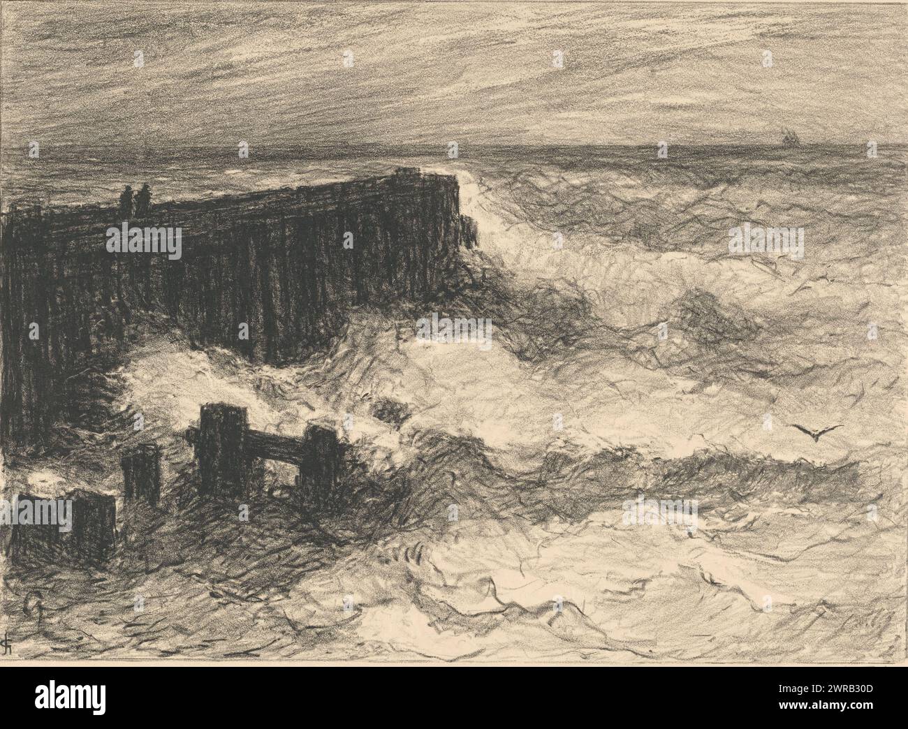 Sea hits wildly hi-res stock photography and images - Alamy