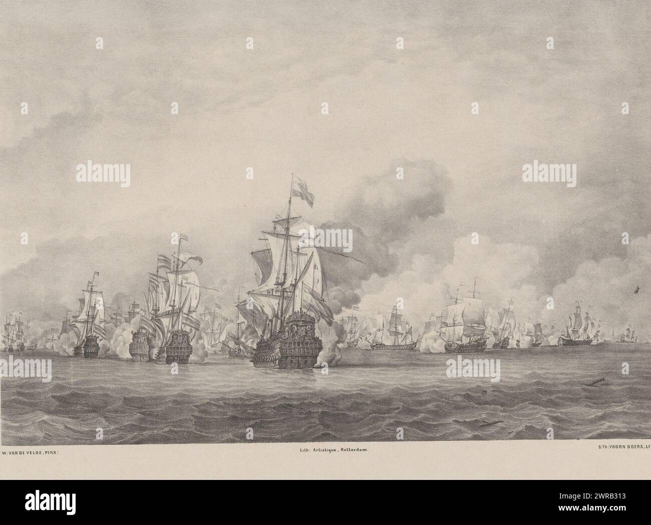 Dutch fleet under michiel de ruyter hi-res stock photography and images ...