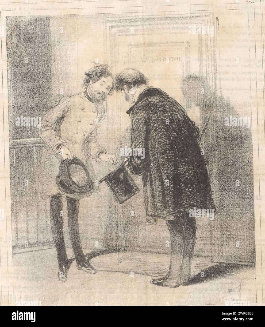 Two men exchange pleasantries hi-res stock photography and images - Alamy