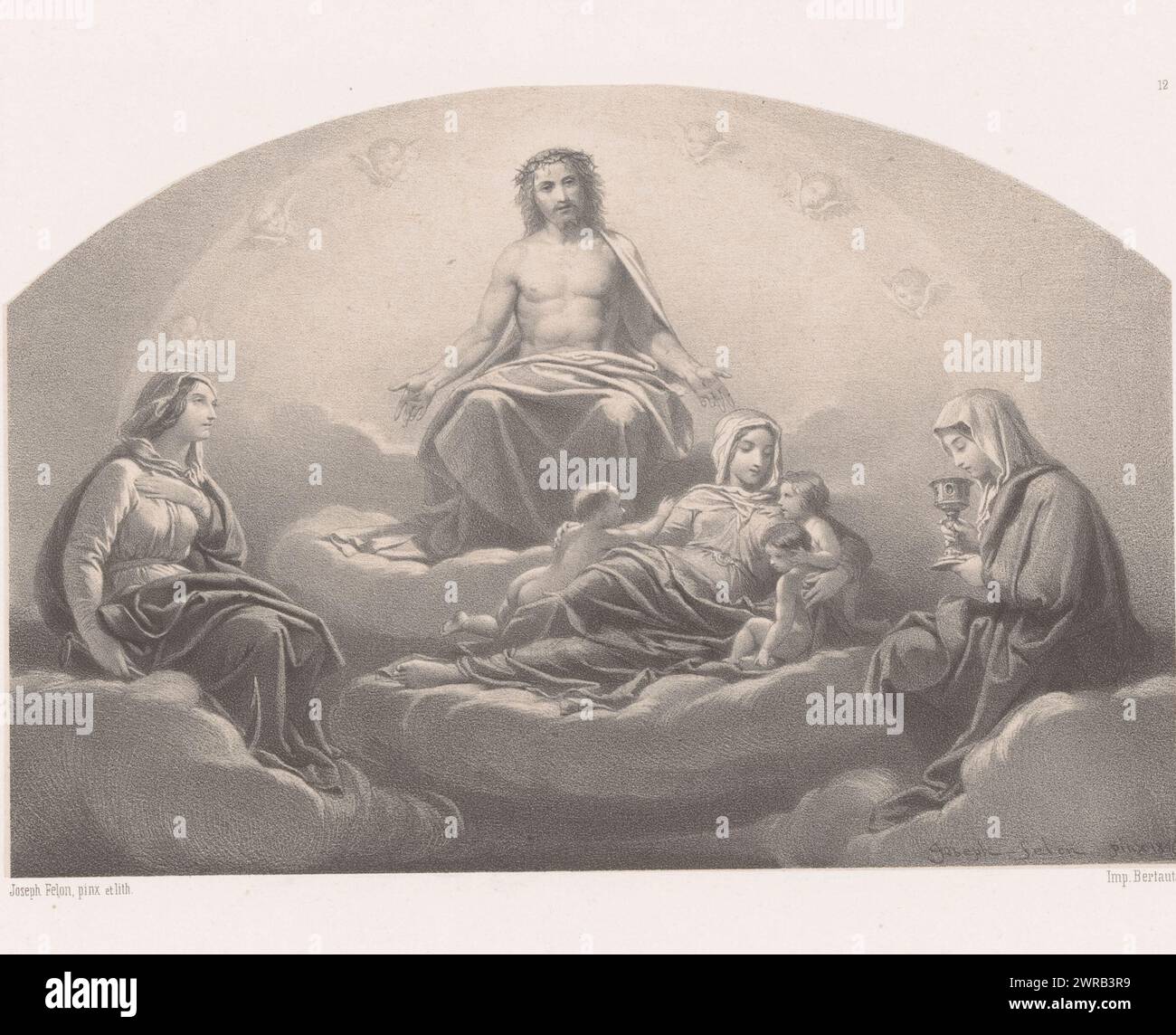 Three theological virtues spes hi-res stock photography and images - Alamy