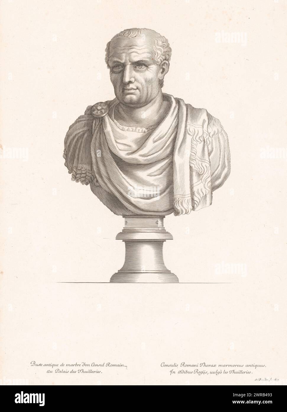 Consulis romani thorax marmoreus antiquus hi-res stock photography and ...