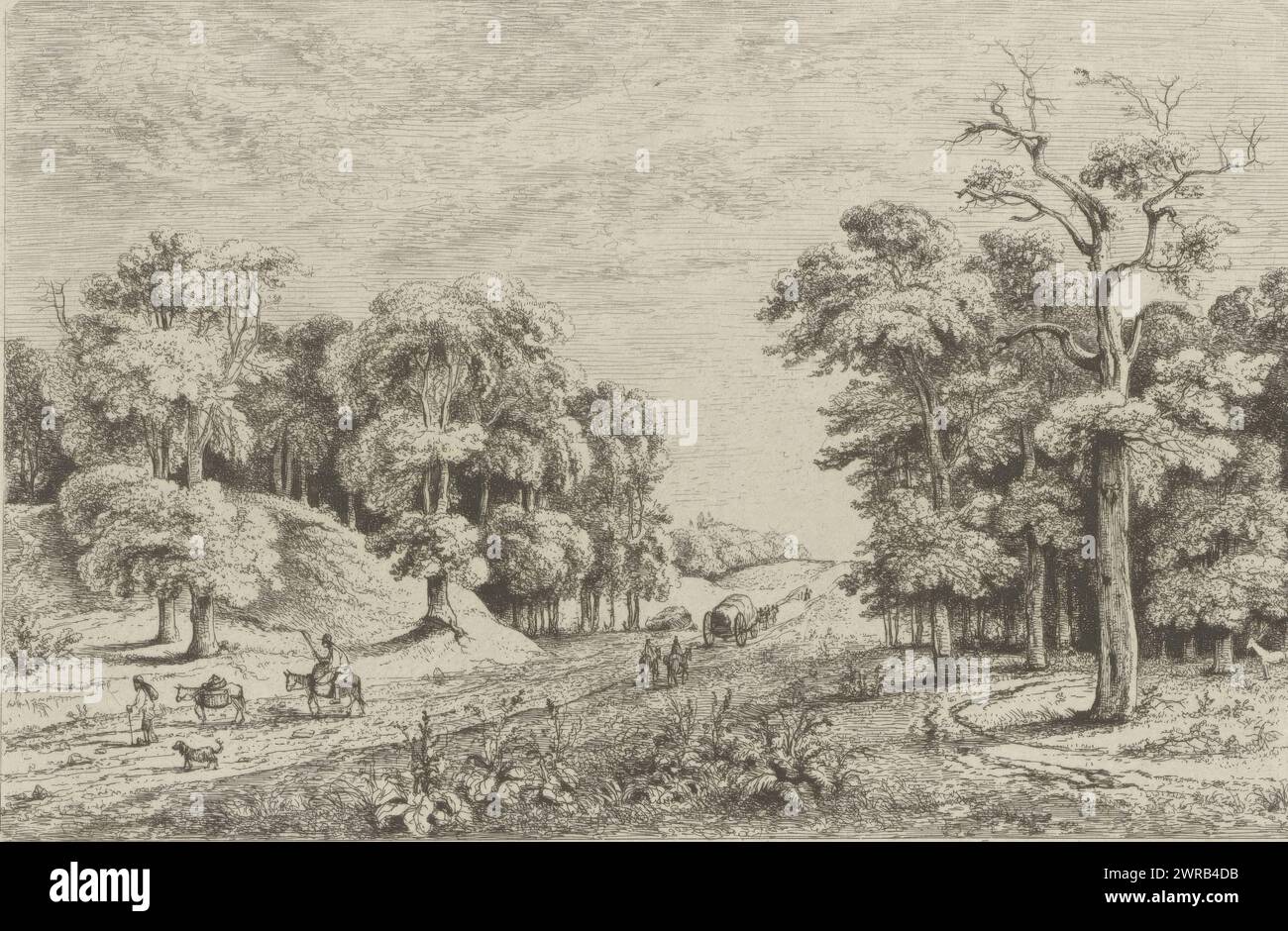 Entree de la forest de fontainebleau hi-res stock photography and ...