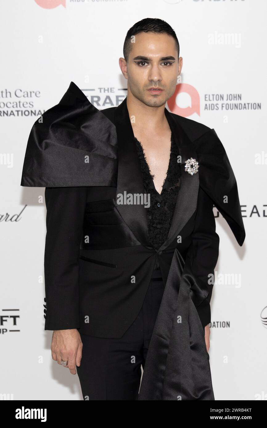 West Hollywood, USA. 10th Mar, 2024. Brandon Delsid attends the ...