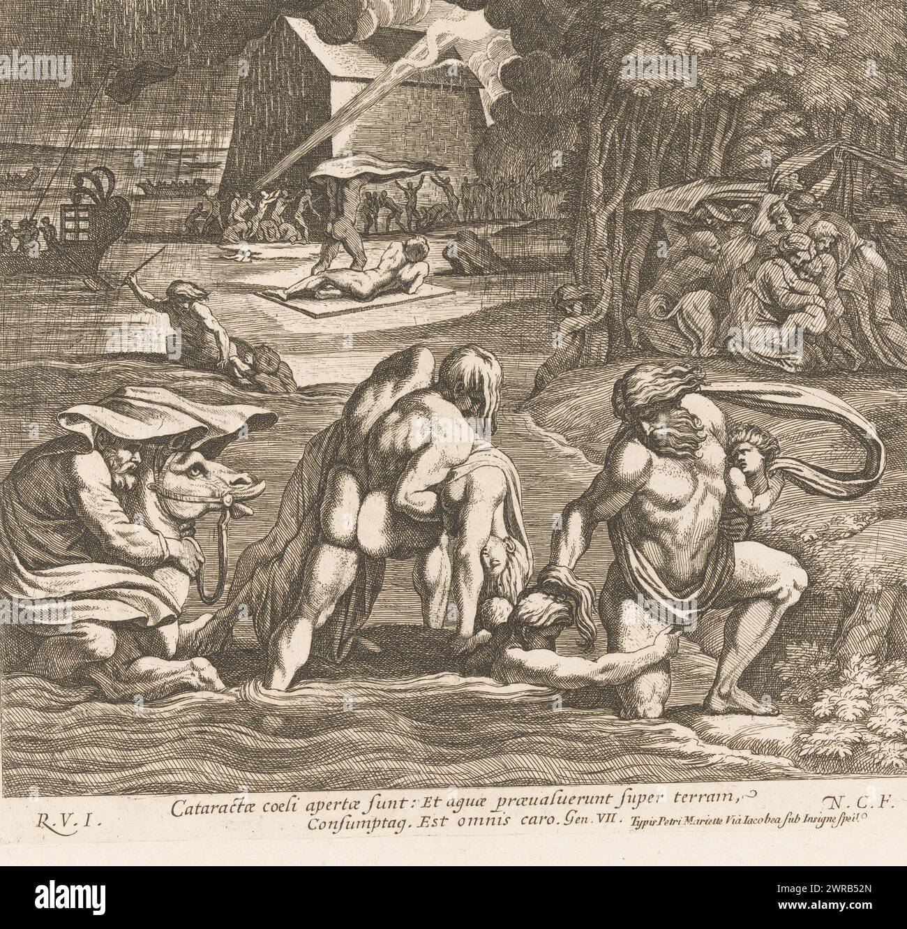 Deluge bible hi-res stock photography and images - Alamy