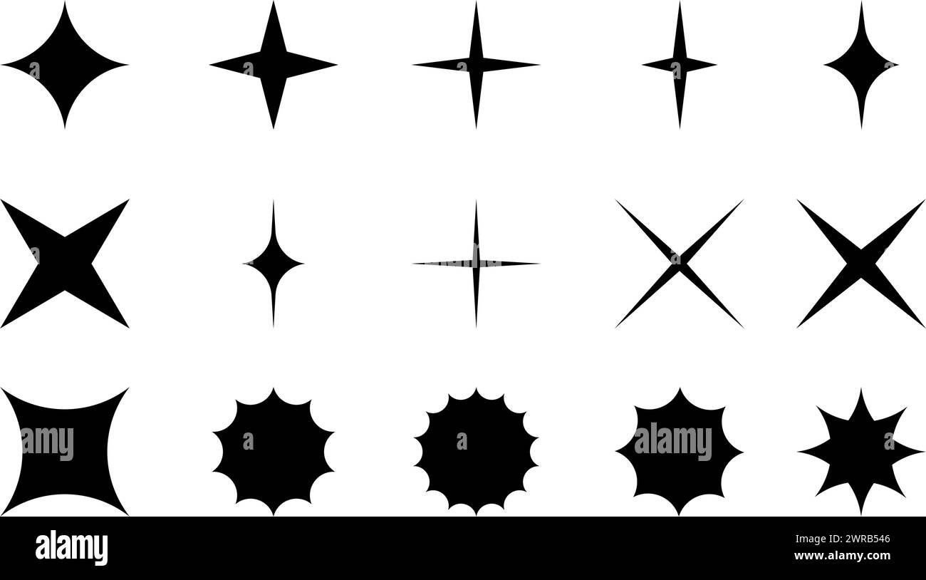 Y2k bling star Black and White Stock Photos & Images - Alamy