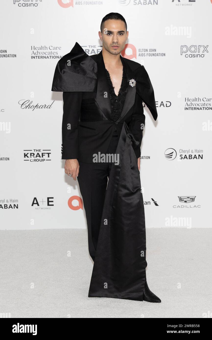West Hollywood, USA. 10th Mar, 2024. Brandon Delsid attends the ...