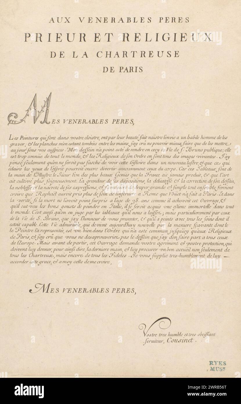 Prieur et religieux de la chartreuse de paris hi-res stock photography ...