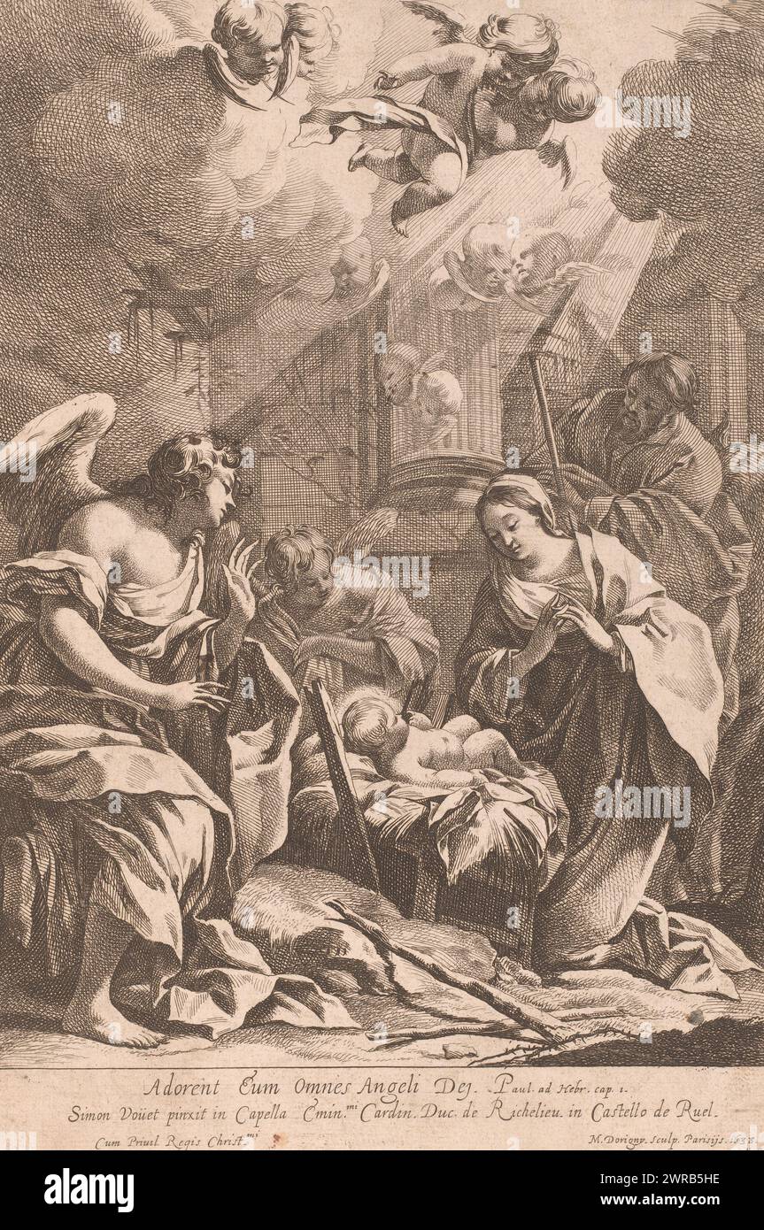 Birth of christ painting hi-res stock photography and images - Alamy