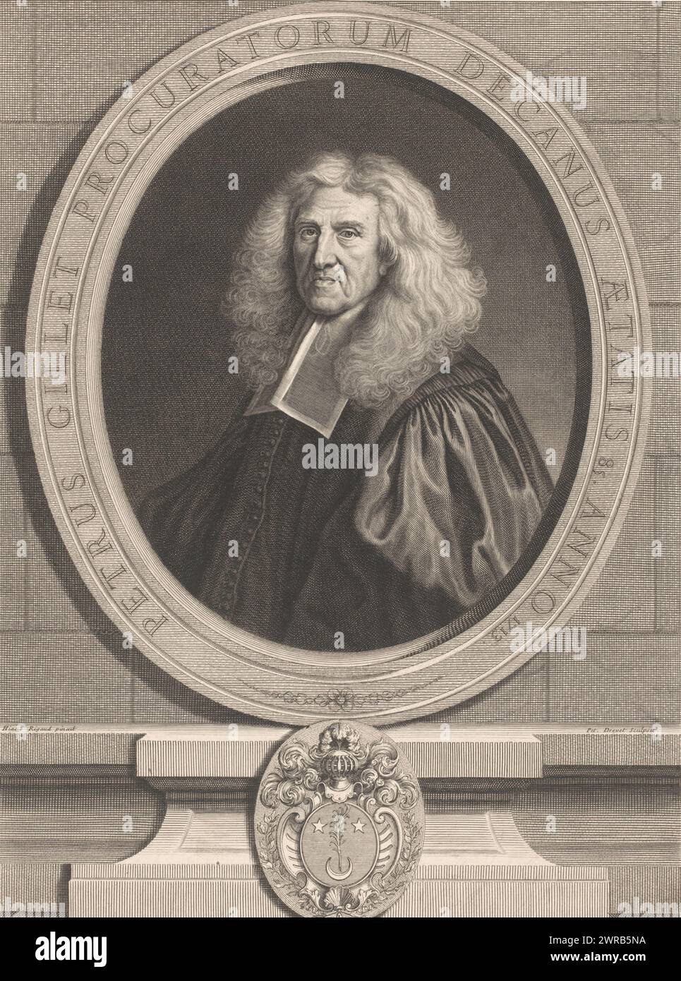 Petrus gillet procuratorum decanus aetatis 85 hi-res stock photography ...
