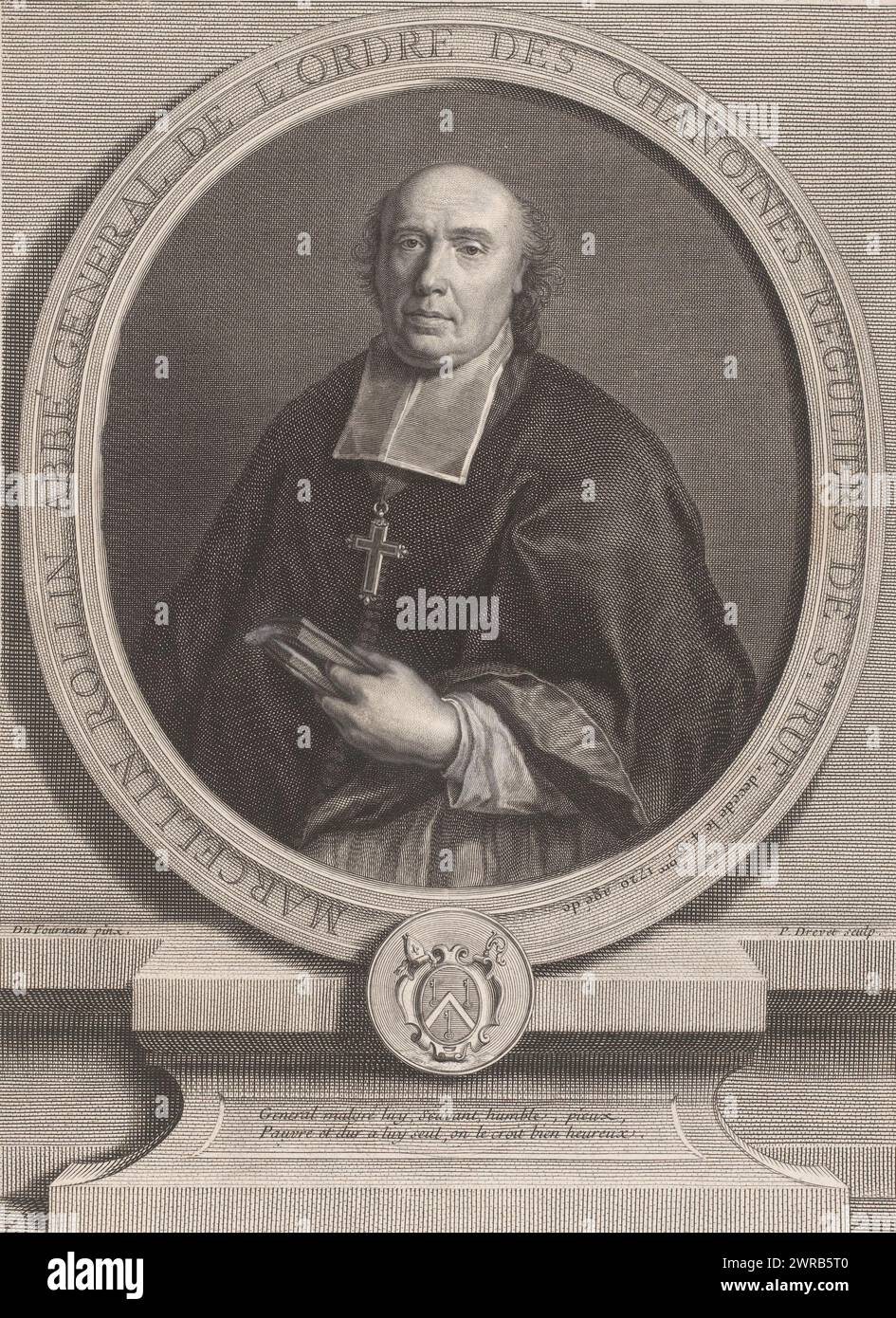 Marcellin rollin abbe general de lordre des hi-res stock photography ...