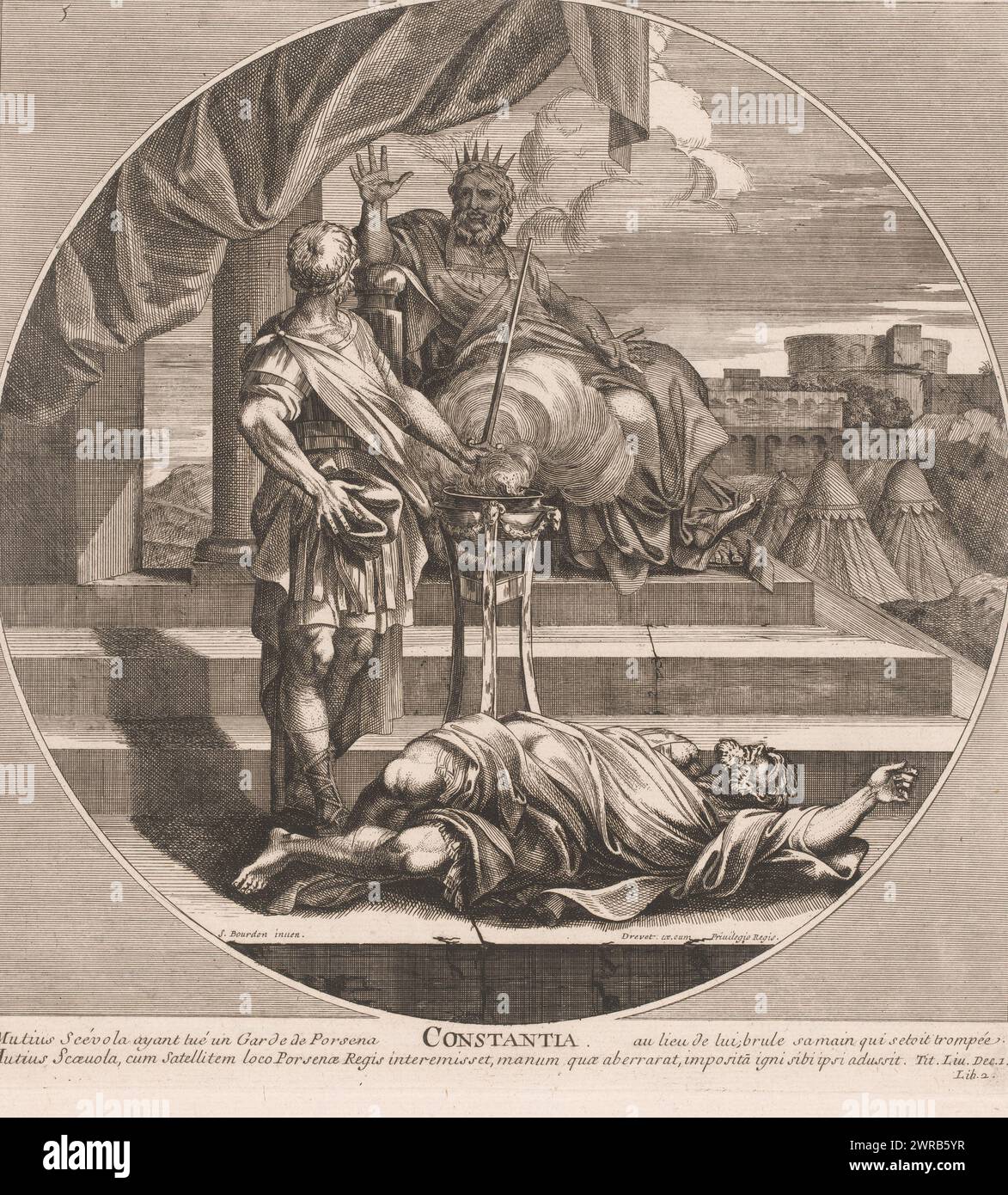 Fortitude, Constantia (title on object), Les Vertus et les Arts (series ...