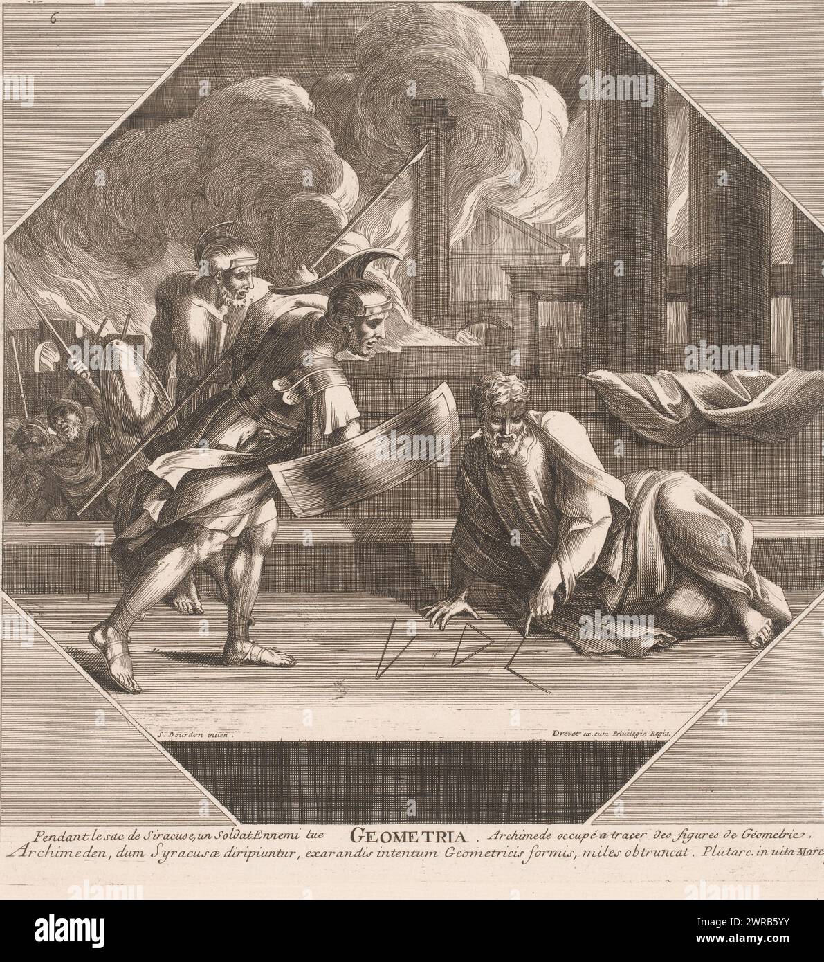 Draws geometric figures hi-res stock photography and images - Alamy