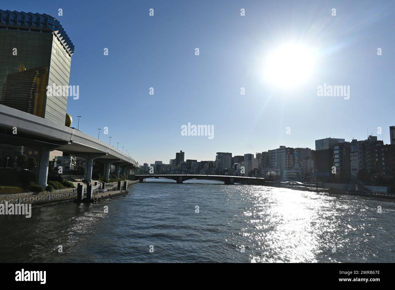 Beautiful bridge on sumida river hi-res stock photography and images ...