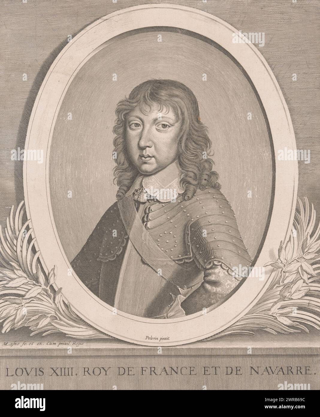 King louis portrait painting hi-res stock photography and images - Alamy