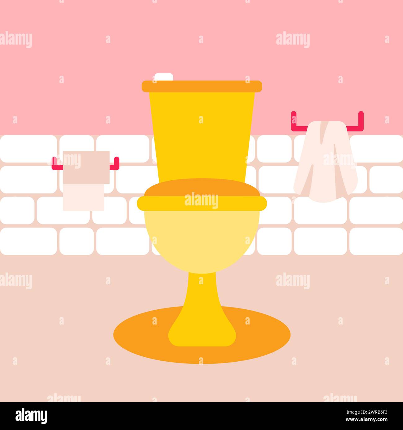 Yellow pink orange background Stock Vector Images - Alamy