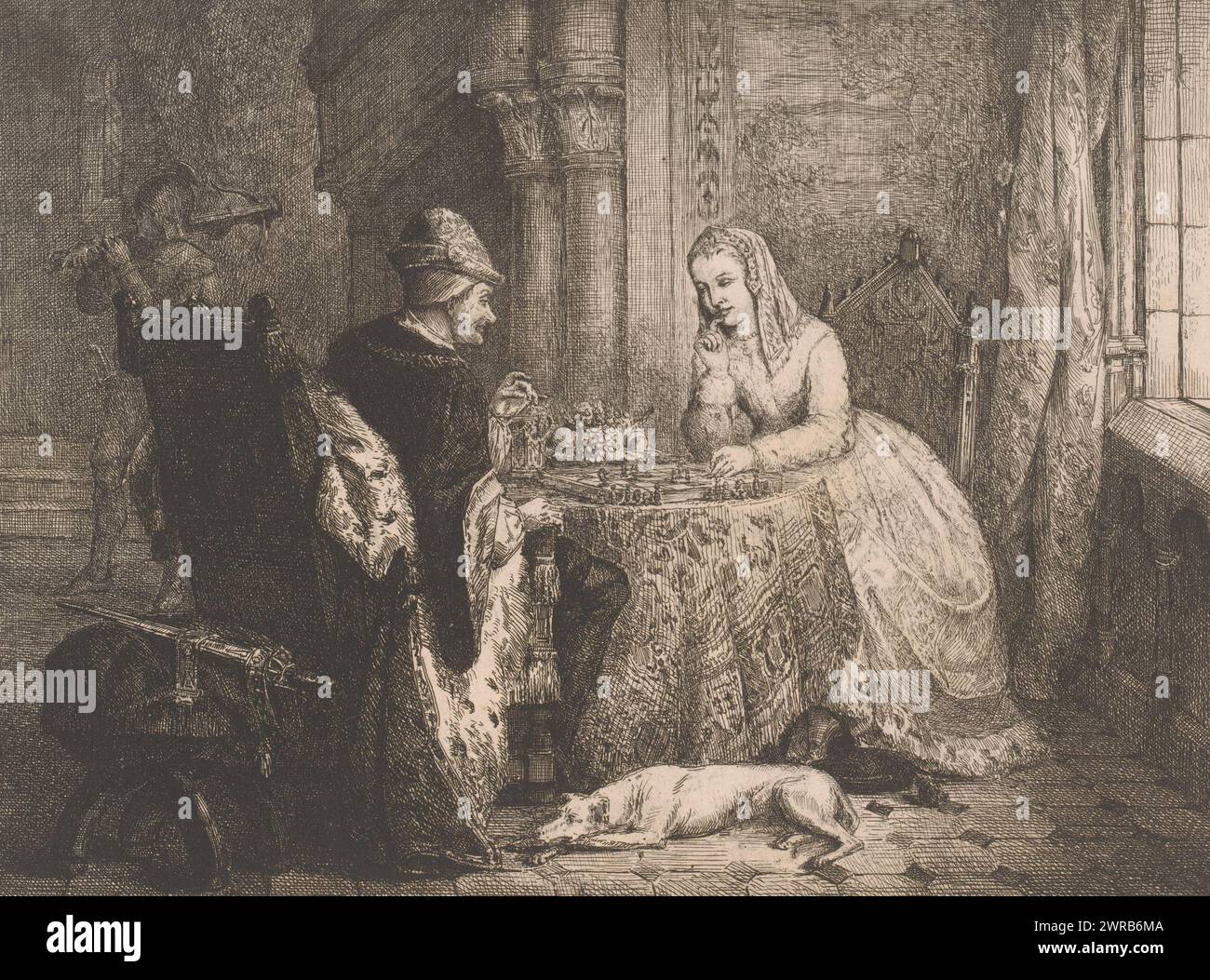 Beaujeu play chess hi-res stock photography and images - Alamy