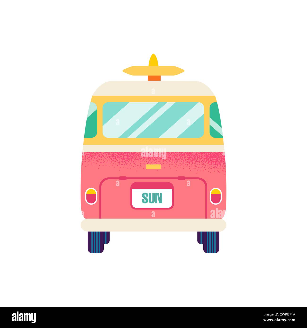 Surfer ocean view Stock Vector Images - Alamy