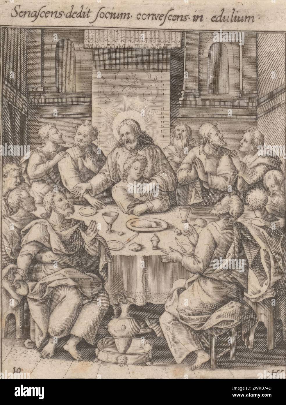 Last Supper, Life, passion and resurrection of Christ (series title ...