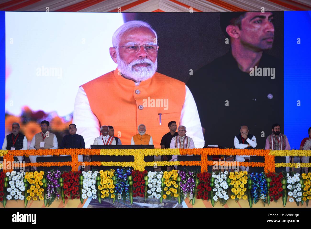 GURUGRAM, INDIA - MARCH 11: Prime Minister Narendra Modi, Cabinet ...
