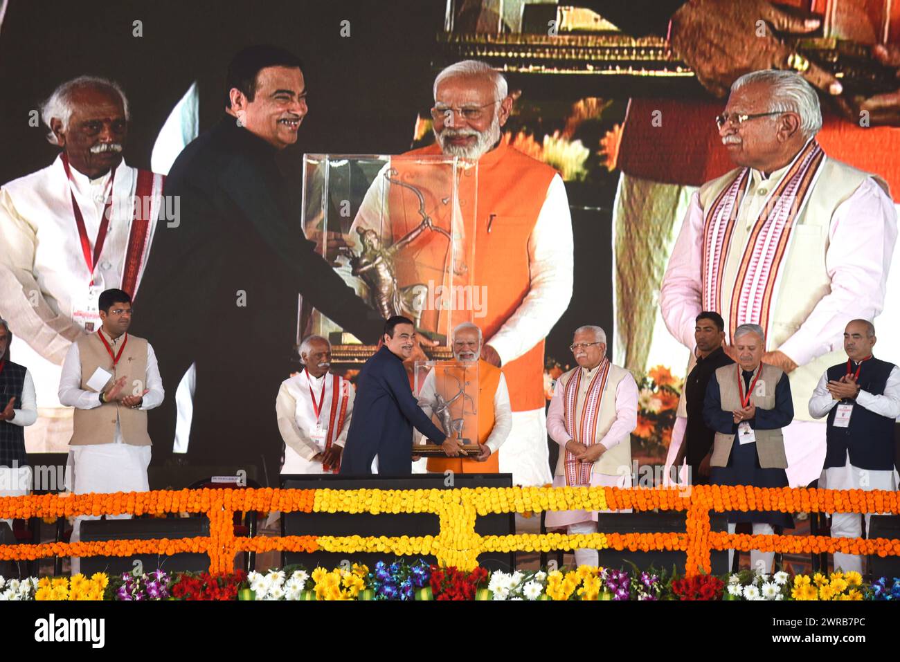 GURUGRAM, INDIA - MARCH 11: Prime Minister Narendra Modi, Cabinet ...