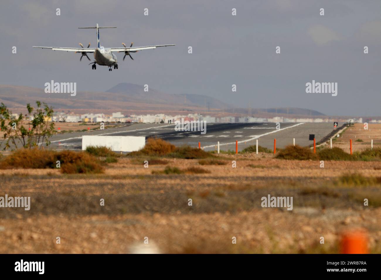 Verwunderlich Ankunft Flughafen Fuerteventura Bild