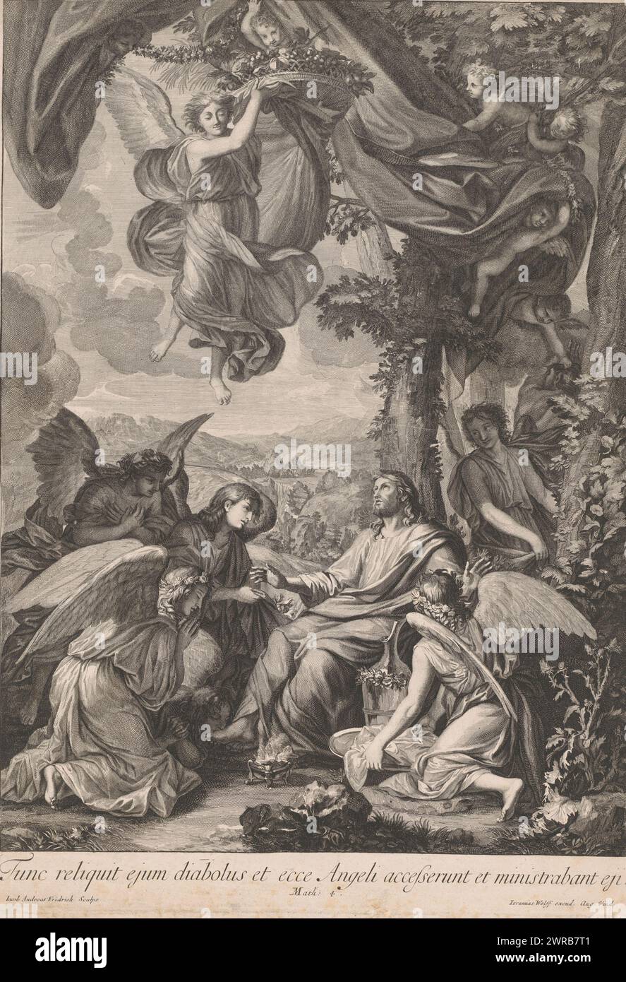 Christ surrounded by angels hi-res stock photography and images - Alamy