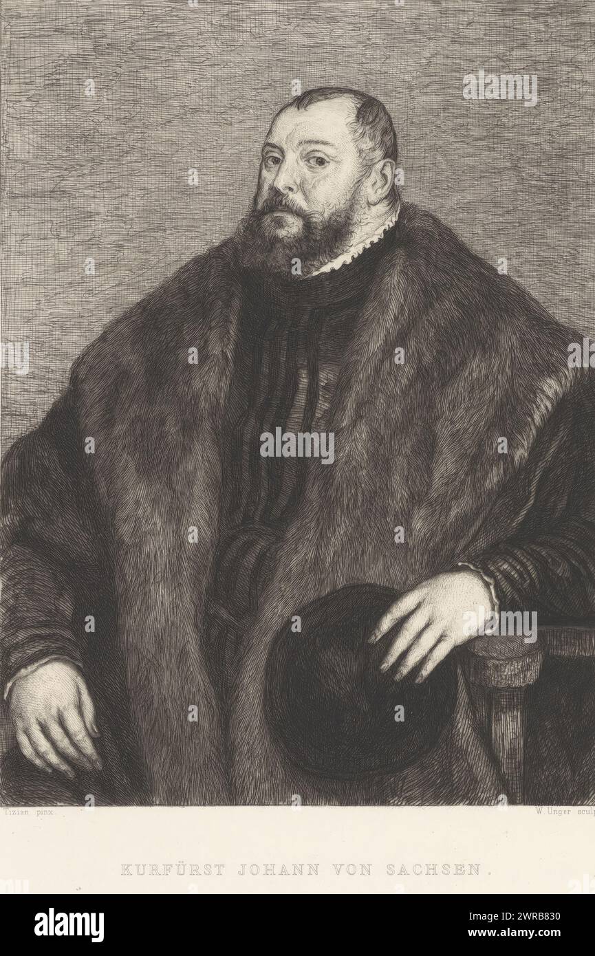 Portrait of Johan Frederick the Magnanimous, Kurfürst Johann von ...