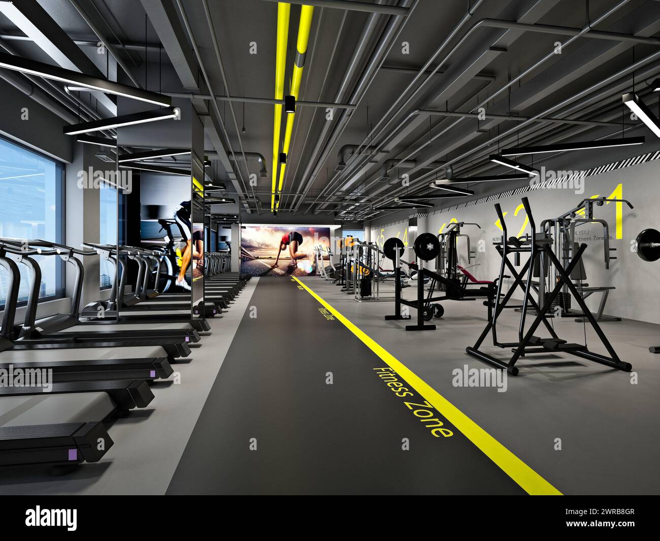 Yoga fitness workout training healthy hi-res stock photography and ...