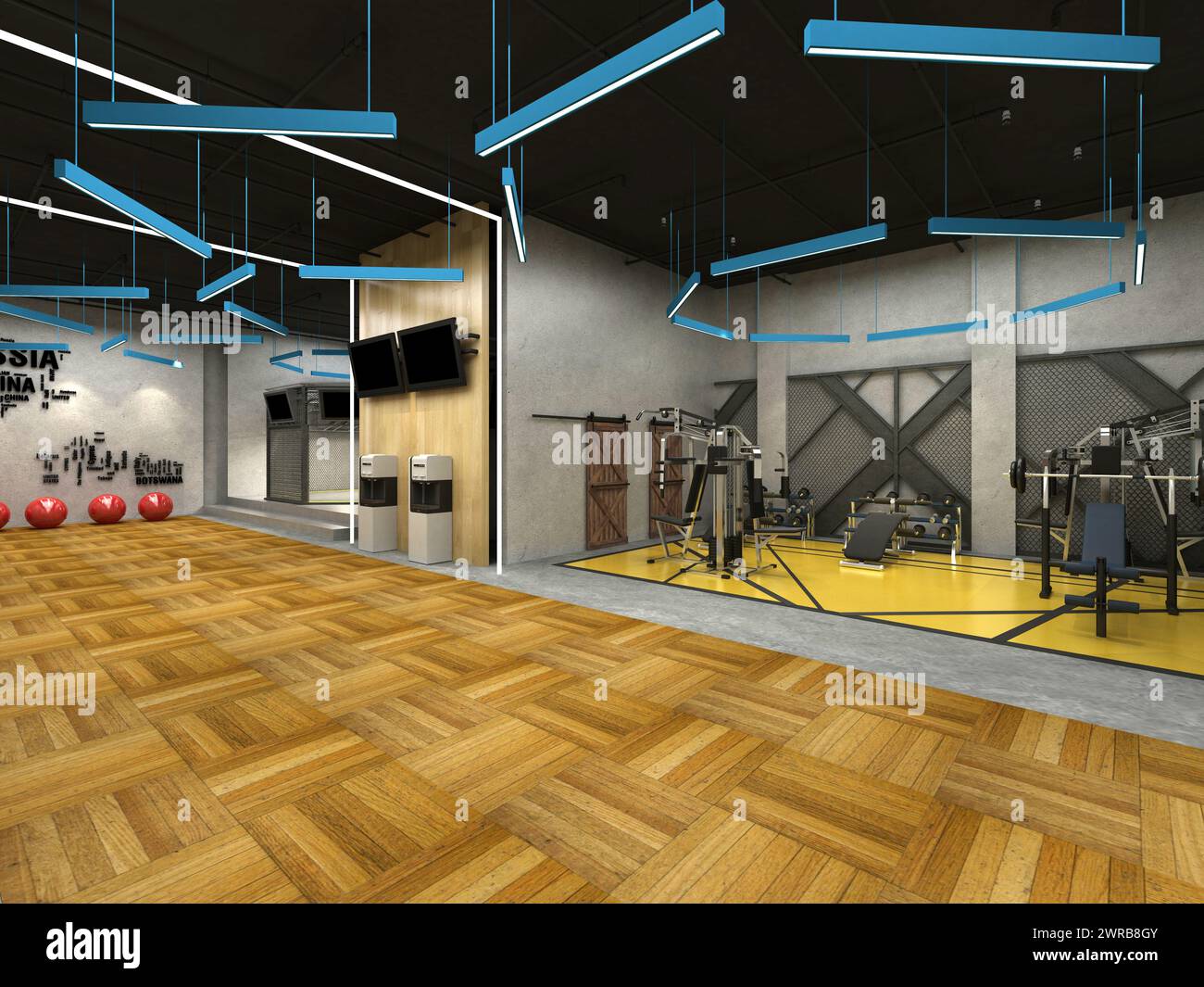 Yoga fitness workout training healthy hi-res stock photography and ...