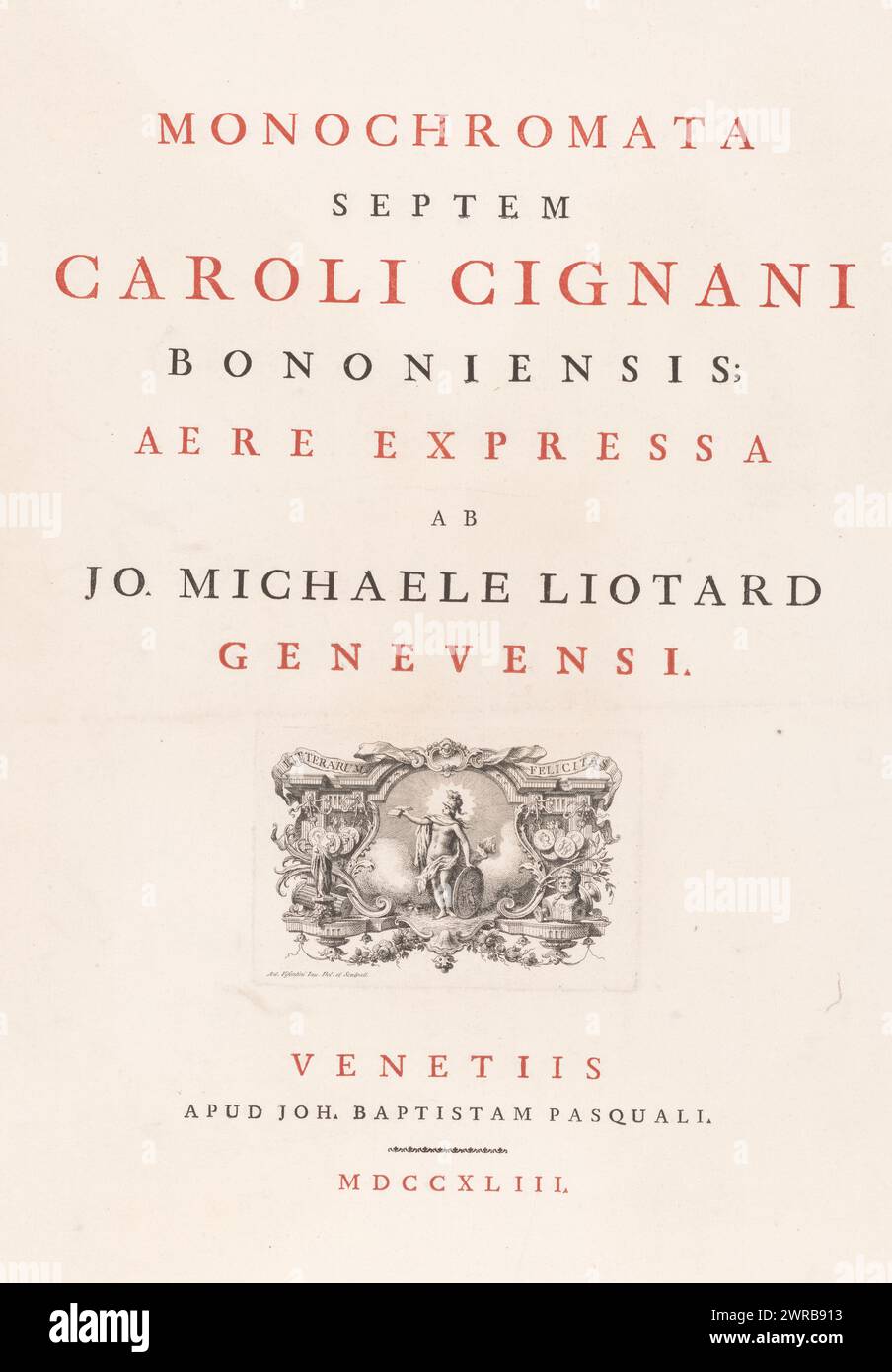 Giovanni battista pasquali hi-res stock photography and images - Alamy